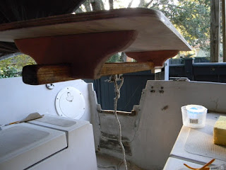 Ericson 25, Oystercatcher: Galley Table, Cockpit Table, Part 3: Making ...