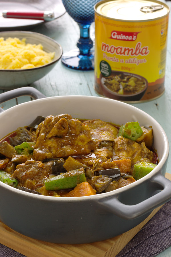 Cinco Quartos de Laranja: Moamba de galinha com batata-doce