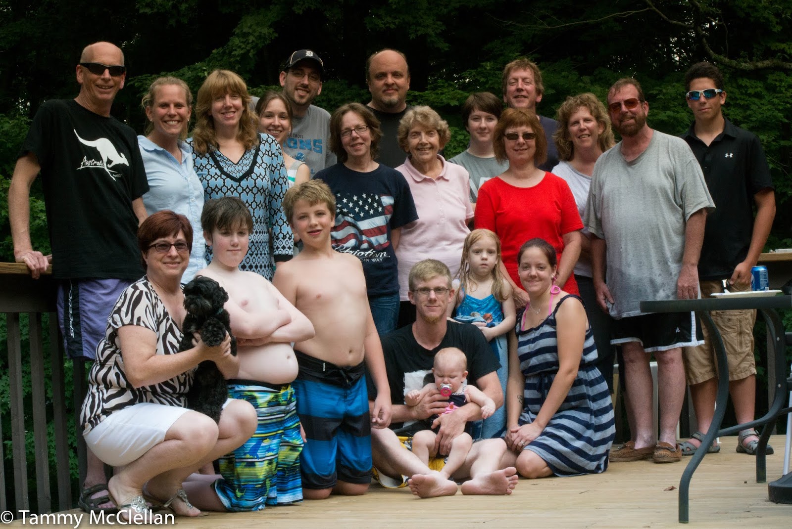 The Tech Grandma: mcclellans family pool party