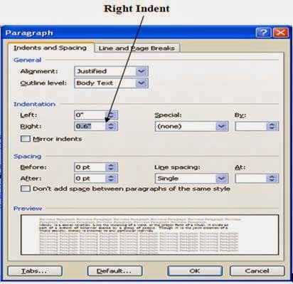 Indentation Paragraph, Set Line Spacing, Set Tabs | VBA Tutorial Tips ...