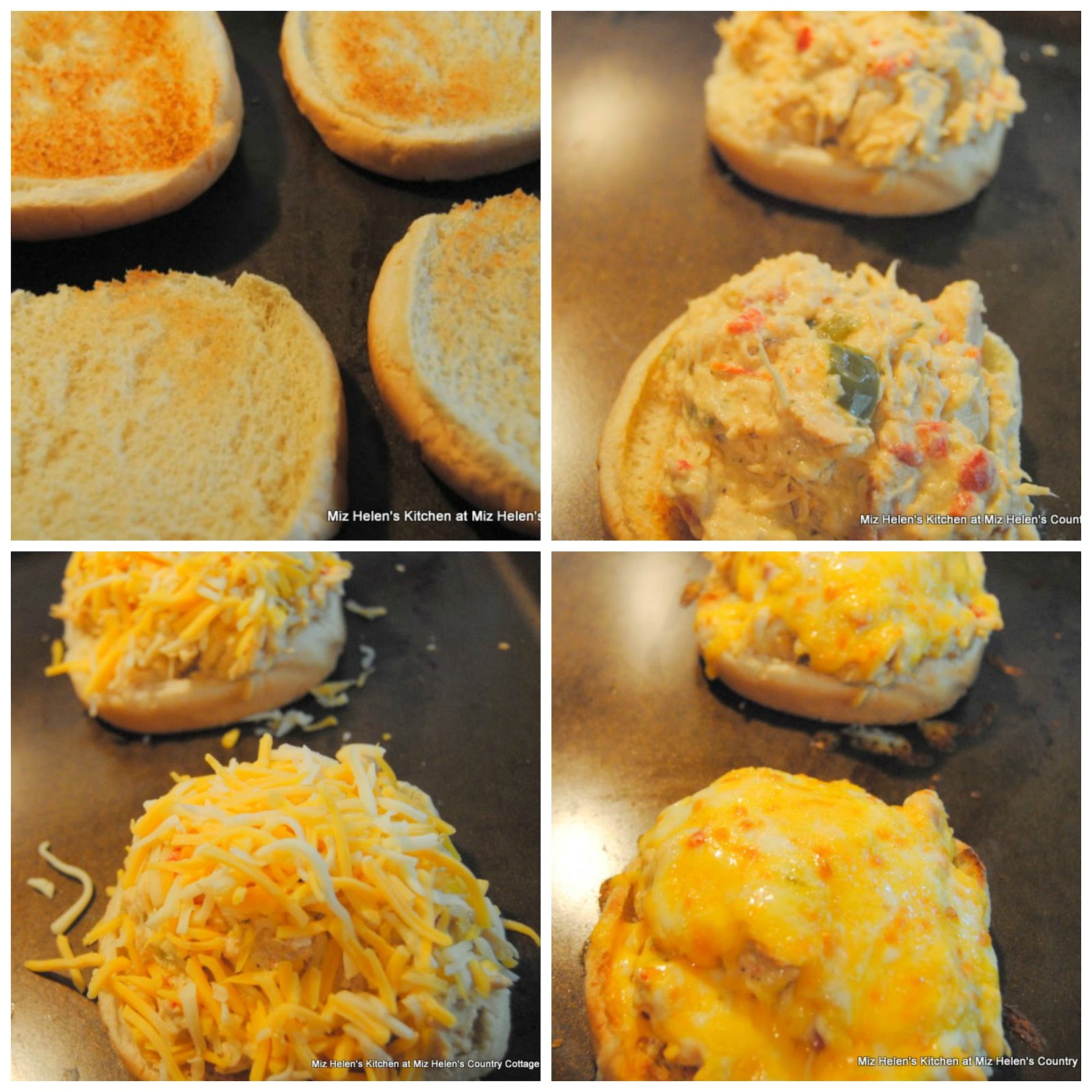 Slow Cooker Cheesy Ranch Chicken Sandwich