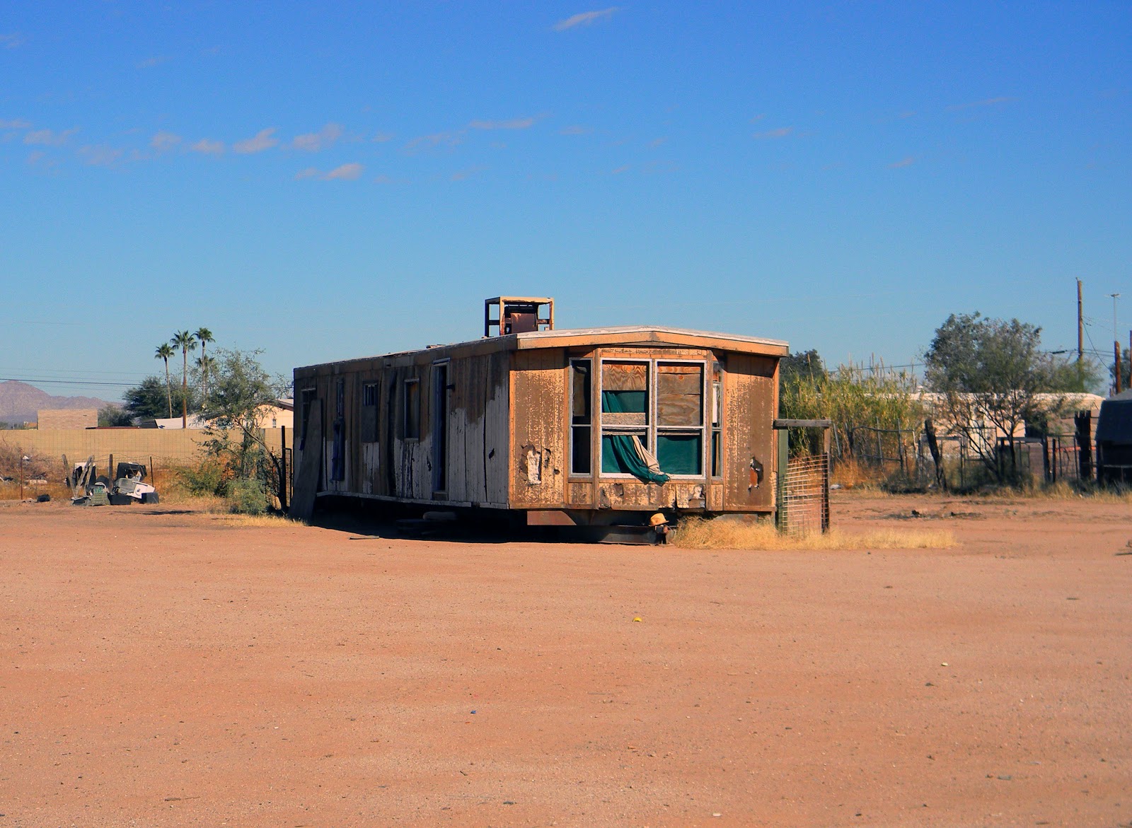 Trailer Graveyard: Abandoned Trailers