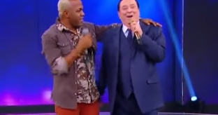 Sinho Ferrary ganha o Brasil no programa de Raul Gil pelo SBT