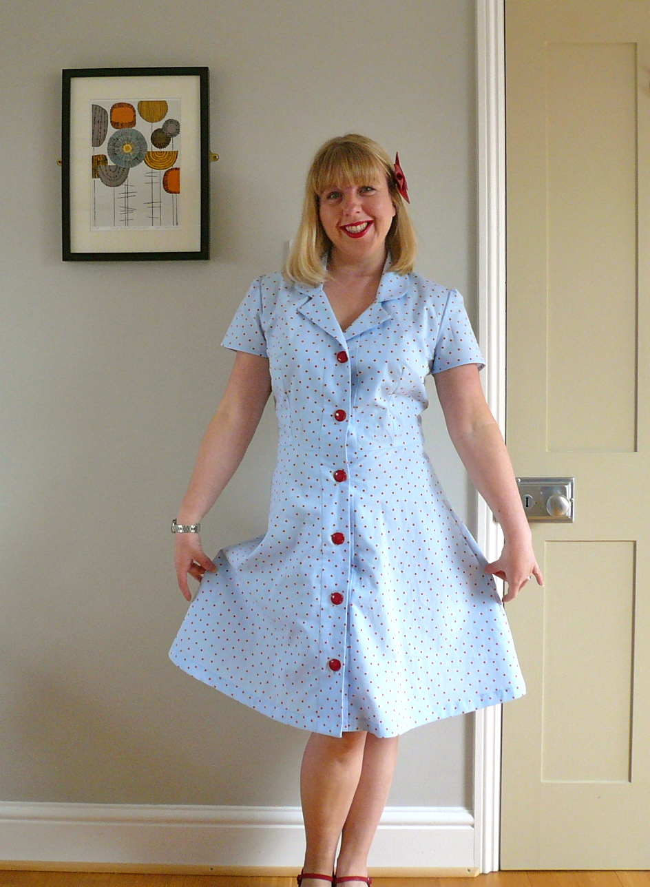 Handmade Jane: Finished: Jubilee Shirt Dress