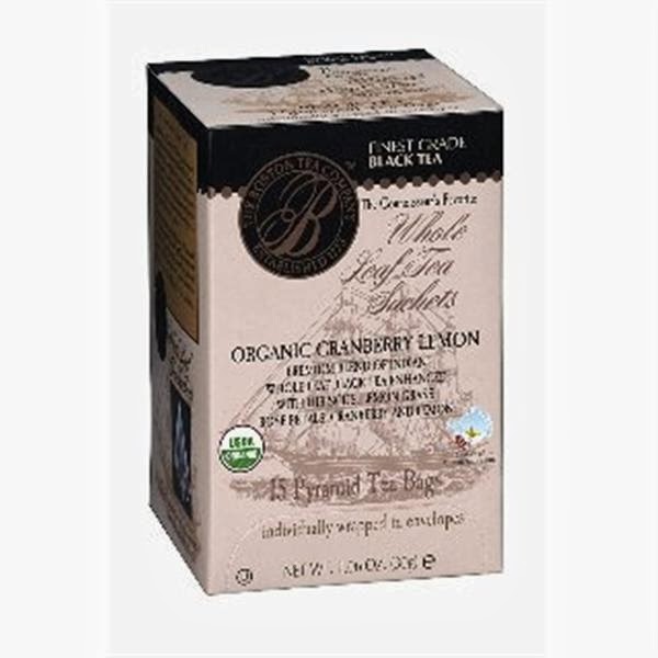 Boston Tea Company Organic Cranberry Lemon Black Tea - Tea for Me Please