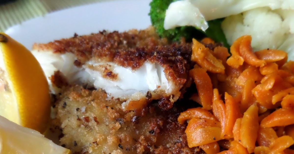 Becki Melvie: Almond-Parmesan Crusted Walleye