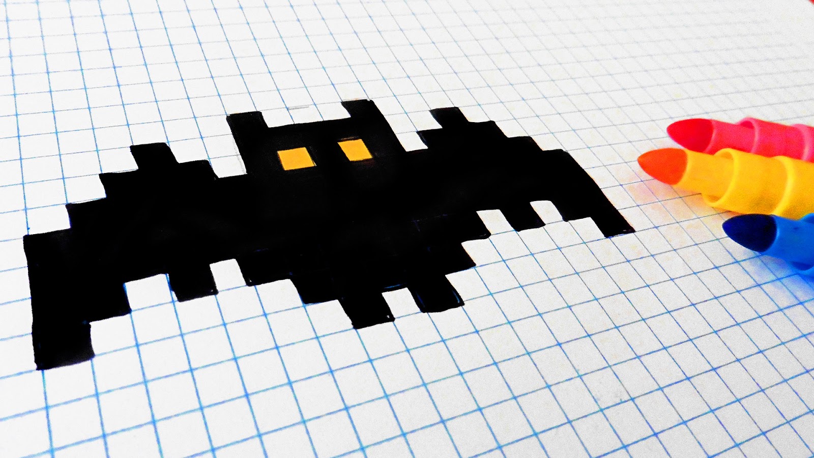 Halloween Pixel Art How To Draw A Bat pixelart halloween-pixel-art-how-to-draw-a-bat-pixelart
