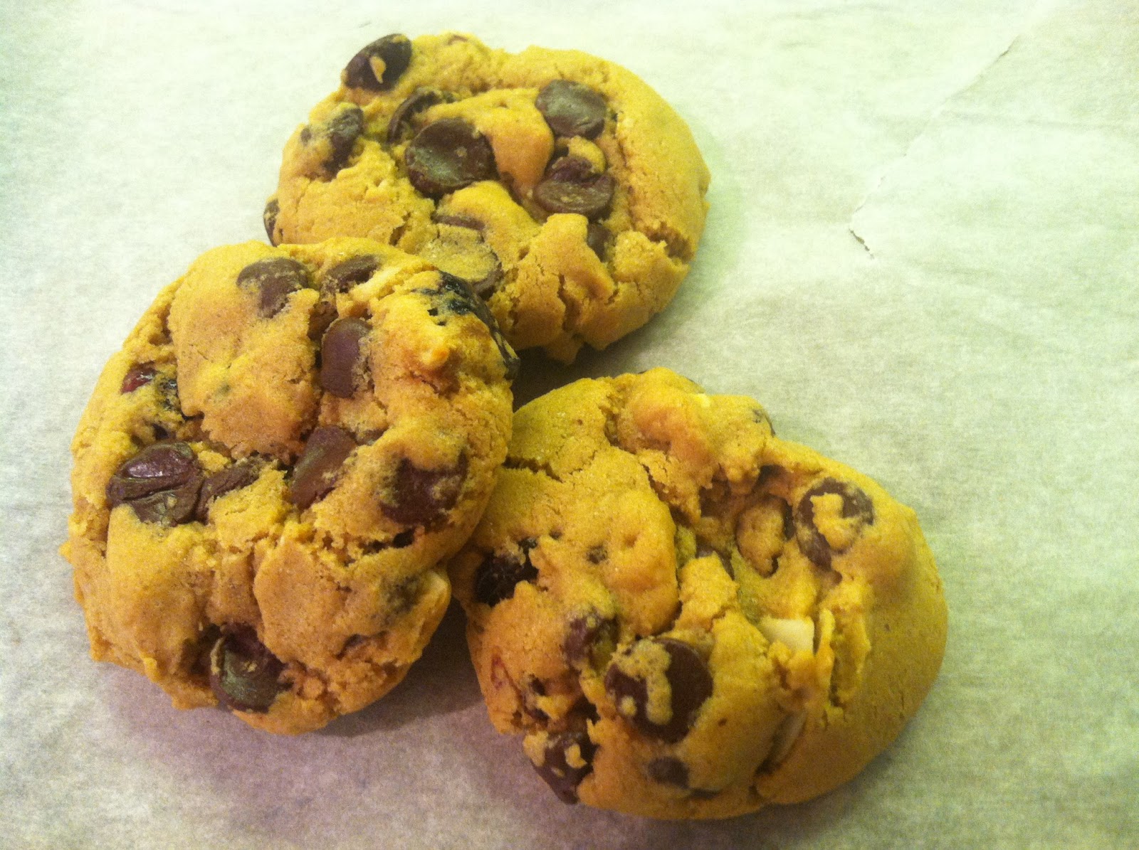 The Clumsy Cook: Chocolate-What-You-Got-Cookies