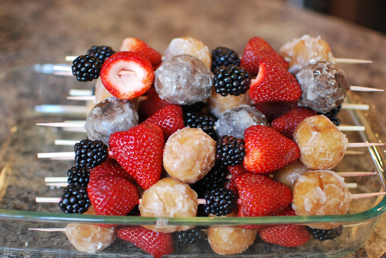 Strawberry Roan: Timbit Skewers vs. Ice Cream Cake