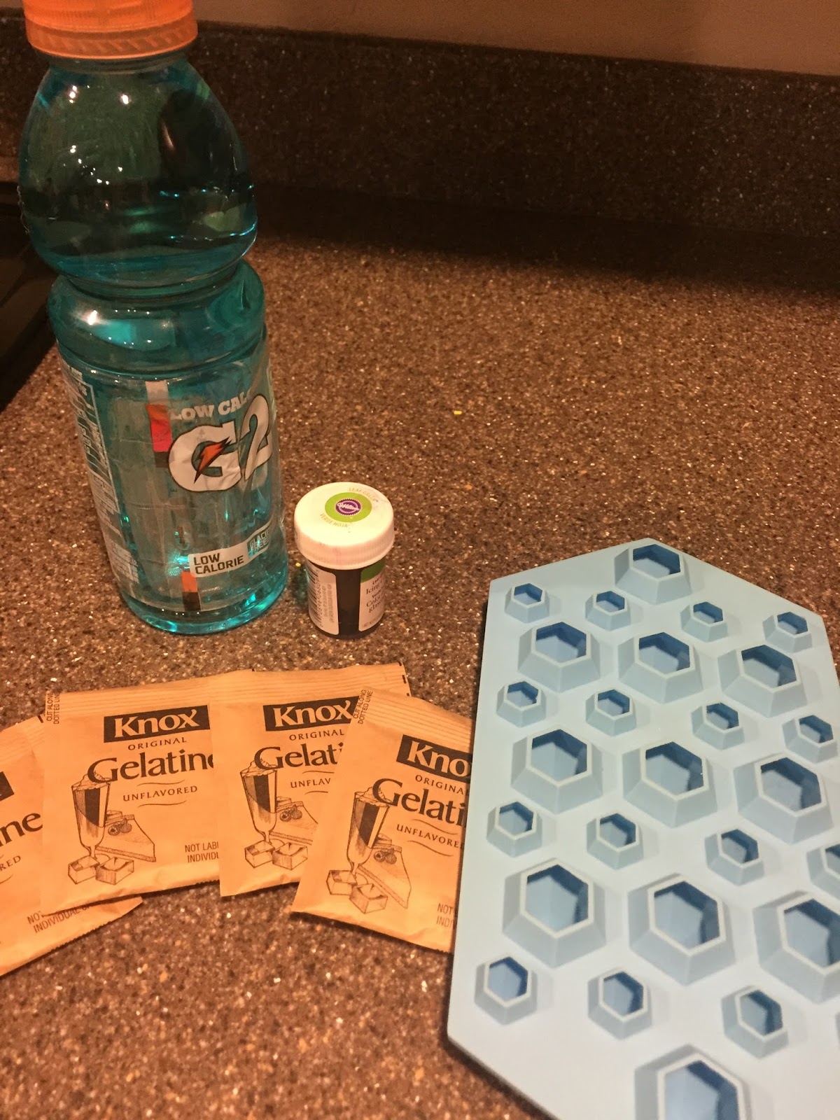 Minecraft Mama: ~Minecraft Diamond Gummies~