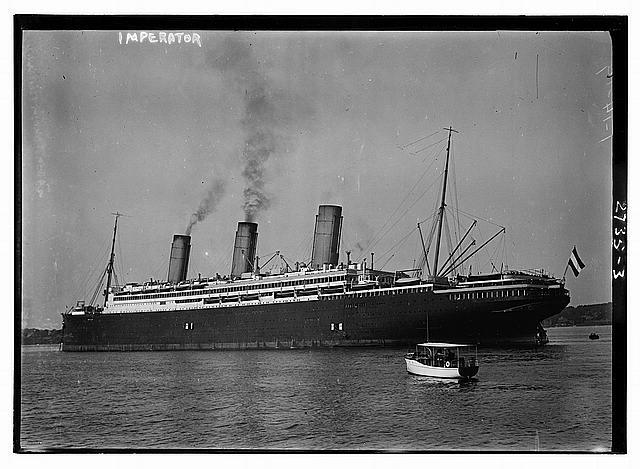 Destino Dos Navios: SS IMPERATOR- O Navio Maior Que Olympic