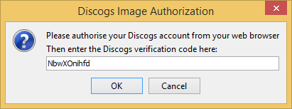 6. Select OK and the following window should display