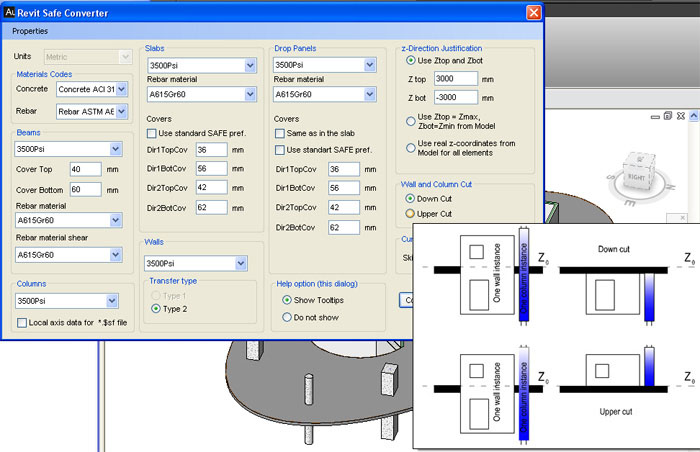 Revit Add-Ons: Revit To CSI SAFE Converter Add-in (Updated)