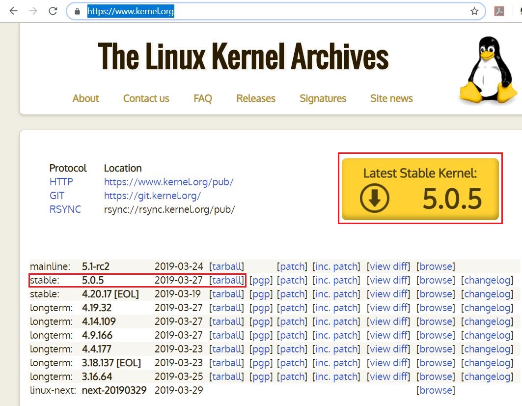 Compiling and installing latest kernel from source on RHEL or CentOS 7