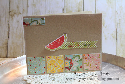 Stacy Kay Creations: Summertime Watermelon Cards