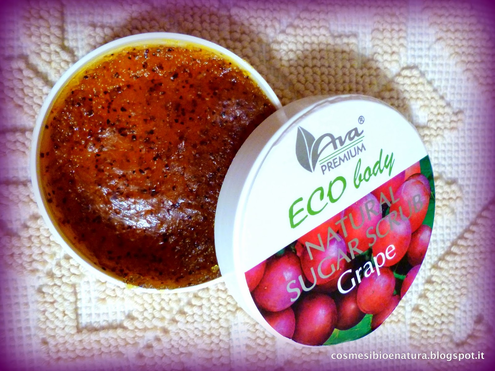 RECENSIONE AVA COSMETICS: ECO BODY SCRUB ALL'UVA