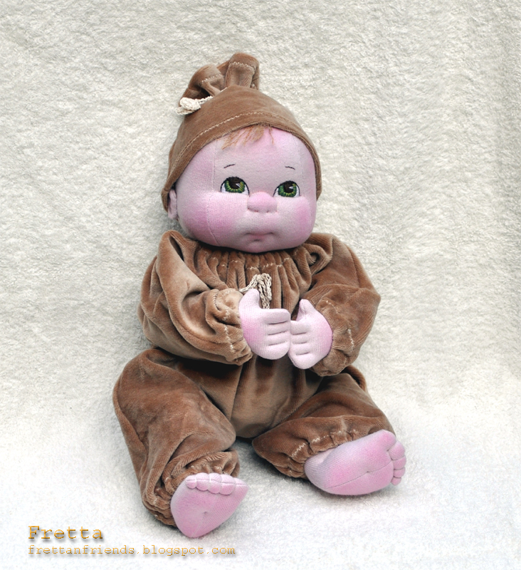 Fretta: Baby Doll. 38 cm / 15" Soft Sculpture Baby, Child Friendly All ...