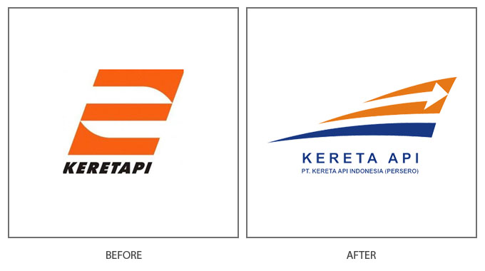 Logo Baru PT Kereta Api Indonesia: Sebuah Kado Ulang Tahun - BiteBrands