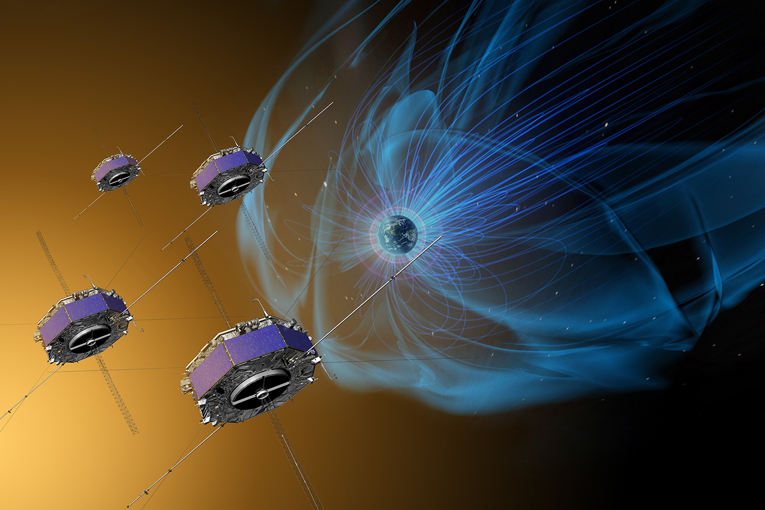 $1 billion Magnetospheric Multiscale Mission directly measuring ...