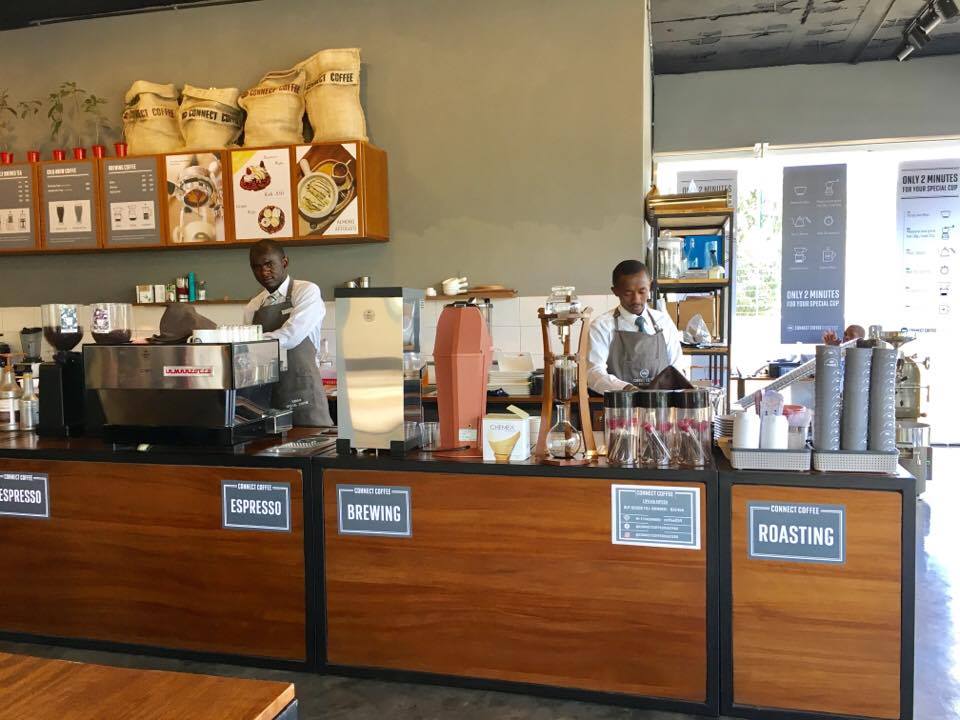 Amy Cooks Again: Nairobi's New Independent: Connect Coffee