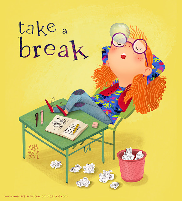 Ana Varela Ilustración: Take a break