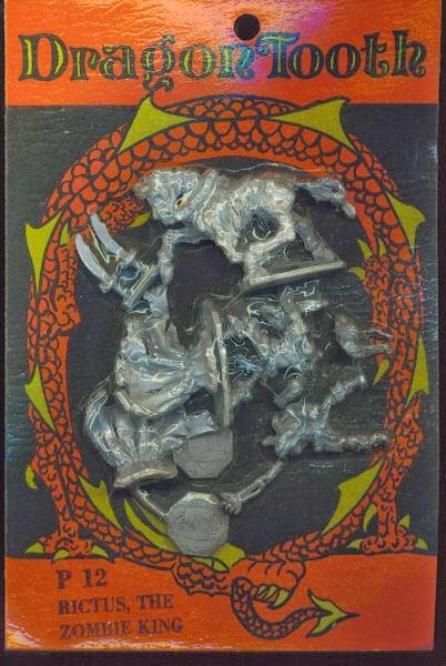 Dear Tony Blair: Dragontooth Miniatures - P12 Rictus, the Zombie King