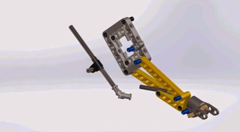 Video A Solidworks Assembly 3D Animation of Lego Technic Motorized ...