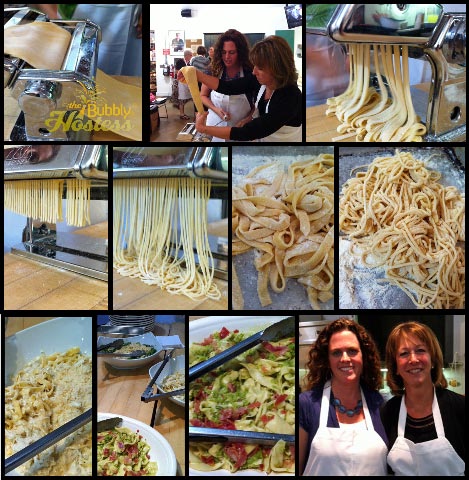 The Bubbly Hostess: Fresh Pasta and Sauces Cooking Class