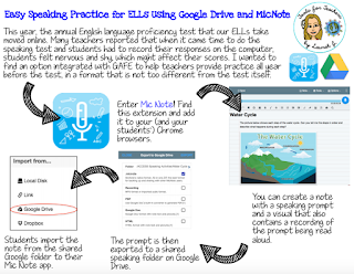 The ESOL Odyssey: Tech Tip Tuesday: Speaking Practice for ELLs Using ...