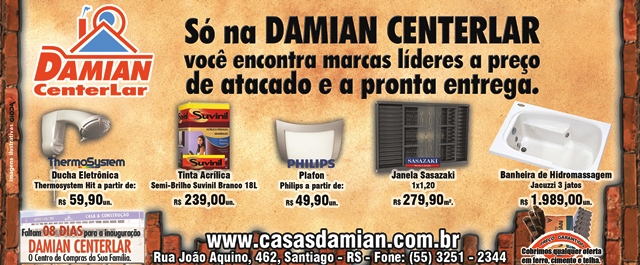 Damian Center Lar: 5 dias para a inauguração - NP Expresso