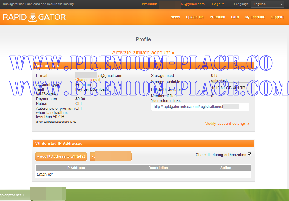 Rapidgator Premium Accounts & Cookie (15 July 2016) Free - Contas ... Rapidgator Premium Accounts & Cookie (15 July 2016) Free - Contas ...