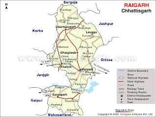 ajayviewer: raigarh map & chhattisgarh