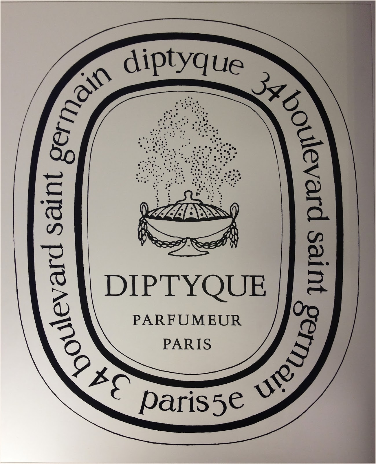 Diptyque logo, Diptyque, Dyptique