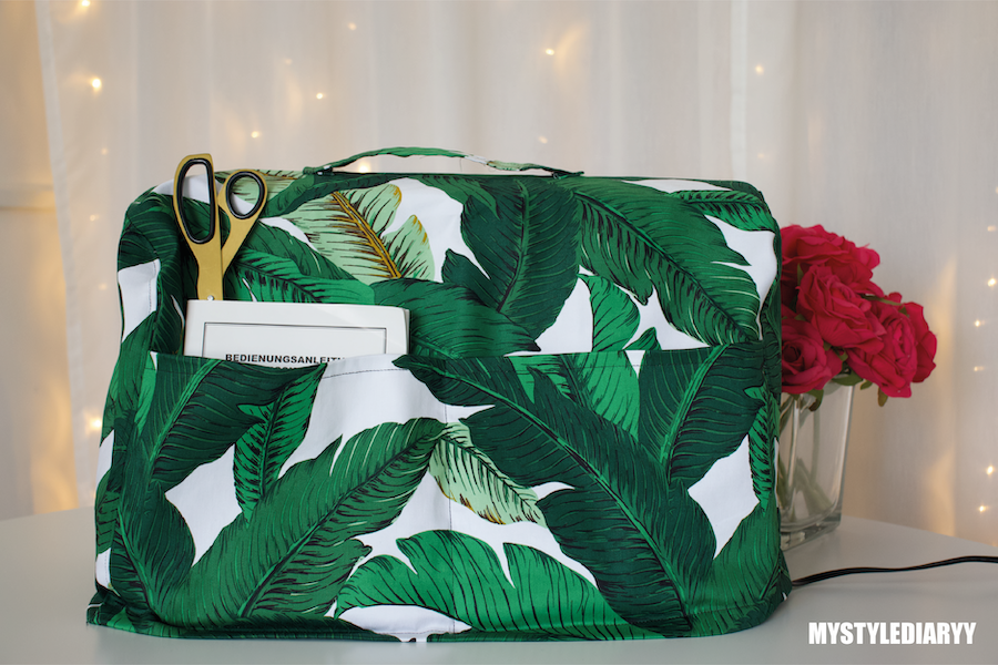 DIY SEWING MACHINE COVER + SEWING PATTERN | Mystylediaryy