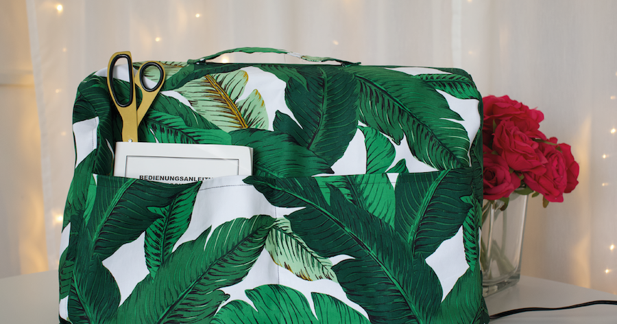 DIY SEWING MACHINE COVER + SEWING PATTERN | Mystylediaryy