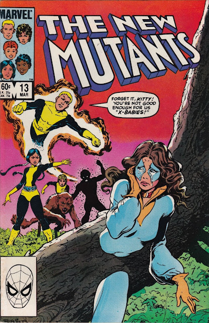 Marvel Comics of the 1980s: 1984 - The New Mutants #13 Cover by Bret ...