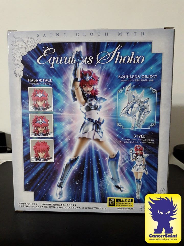 Shōko de Equuleus Myth Cloth mis impresiones con la figura abierta ...