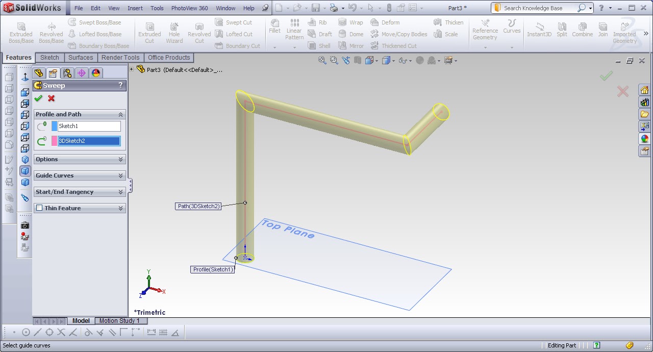 gnp design: Solidworks Tutorial - 3D Sketch introduction