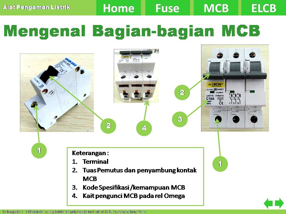 Alat Pengaman Listrik : Fuse, MCB dan ELCB (Tugas PKB TIPTL Modul D ...