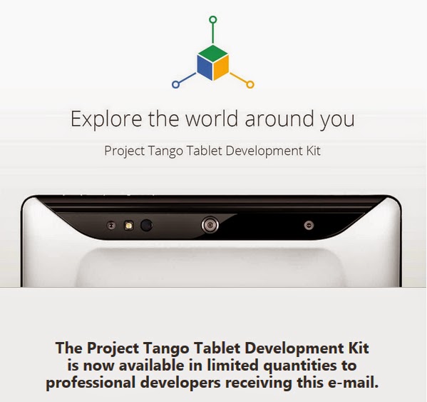 VR Game Development: Project Tango Available for Developers