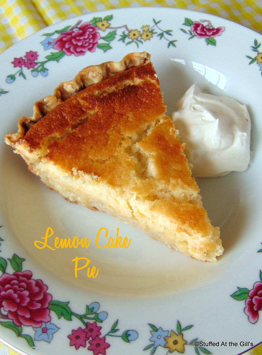 Lemon Cake Pie