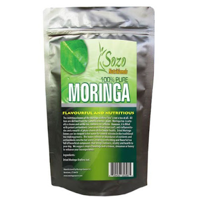 Moringa Tea - 100% Pure Moringa Oleifera Tea Bags 24 count.