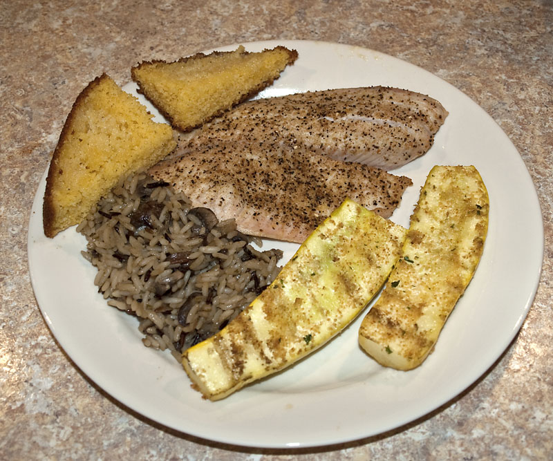 Pellet Smoker Cooking: Tilapia & Smoked Rice