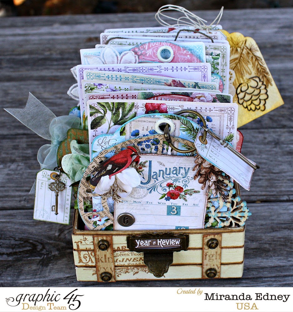 Msliberty Creations: Calendar in a Box Graphic 45 Time to Flourish