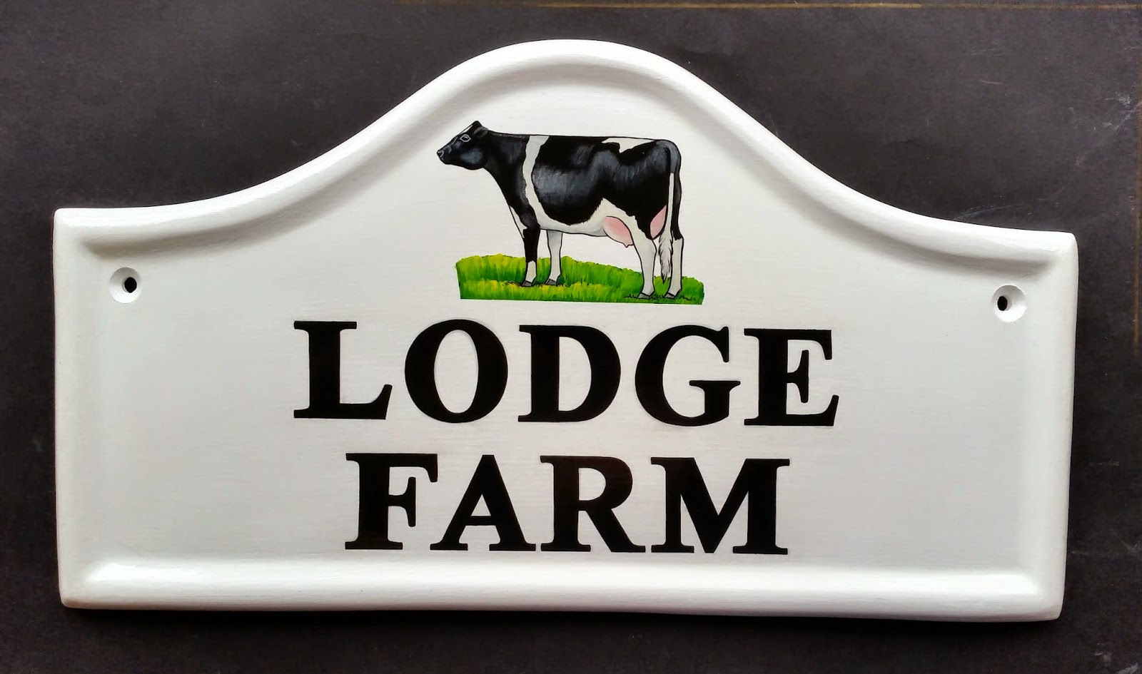 Hand Painted House Signs by Ceramic Art: House Signs Plaques Nameplates ...