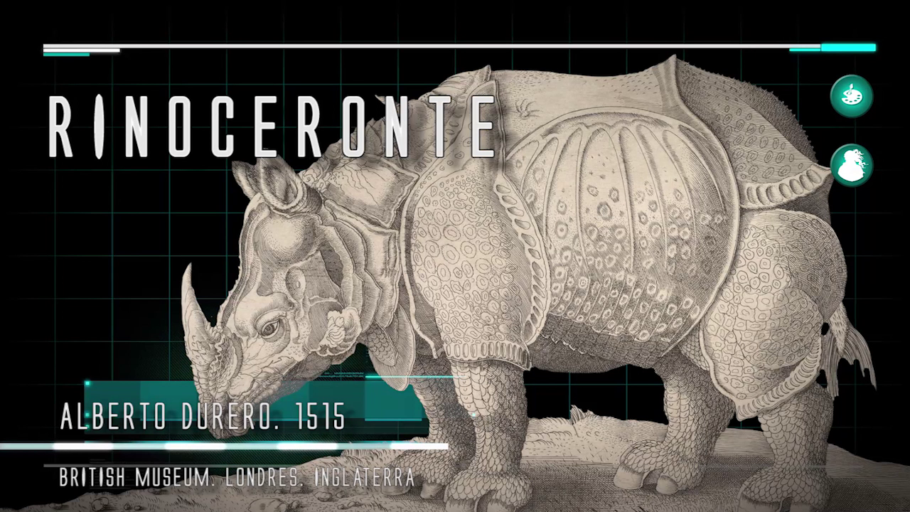 Rinoceronte | Alberto Durero | 1515 | British Museum | Londres ...