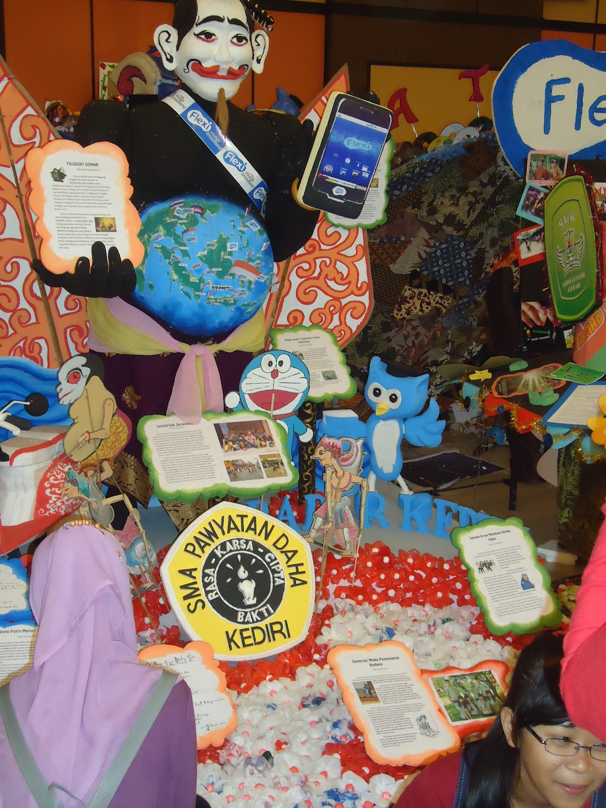 RIU is ME: Hasil Karya Mading 3 Dimensi SeKarisidenan Kediri