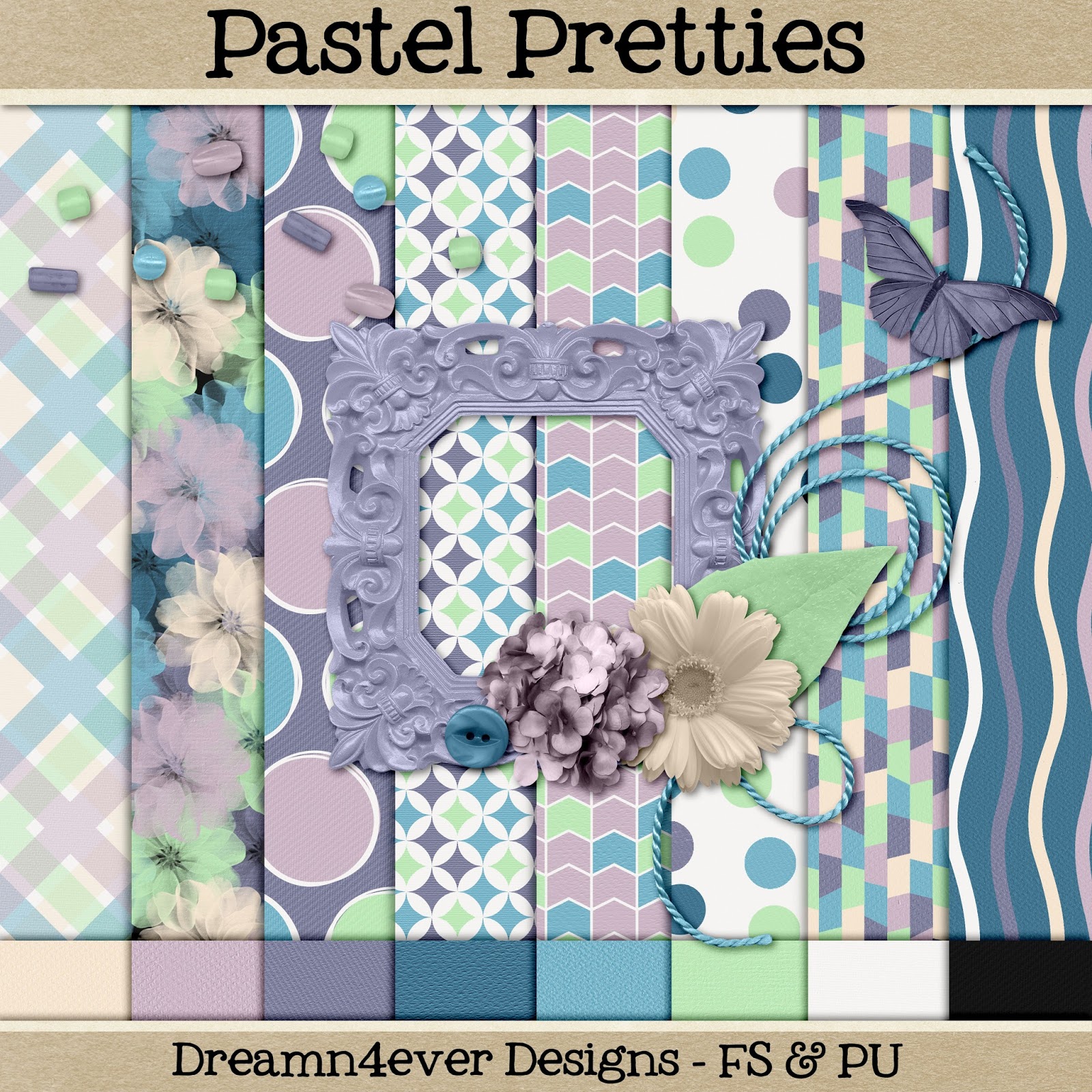Dreamn4ever Designs: Freebie Mini Kit