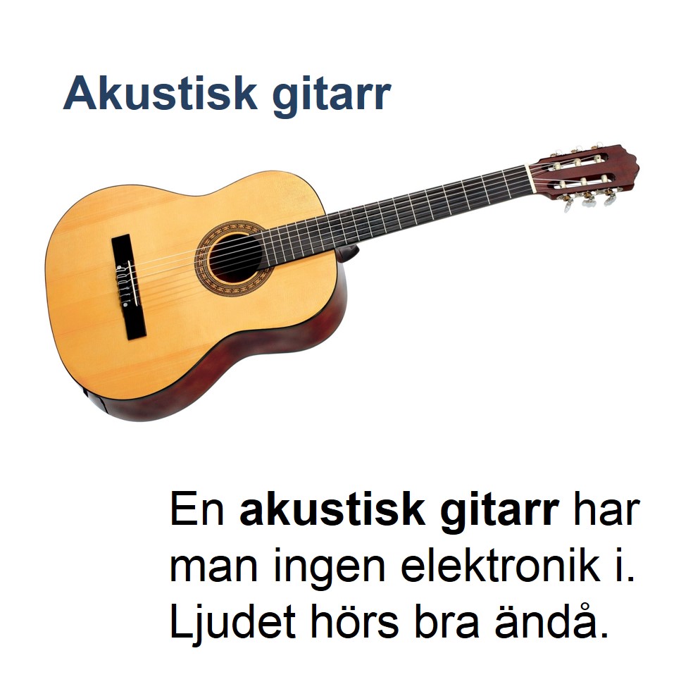 Musik på Vimarskolan: Spela gitarr – Åk4