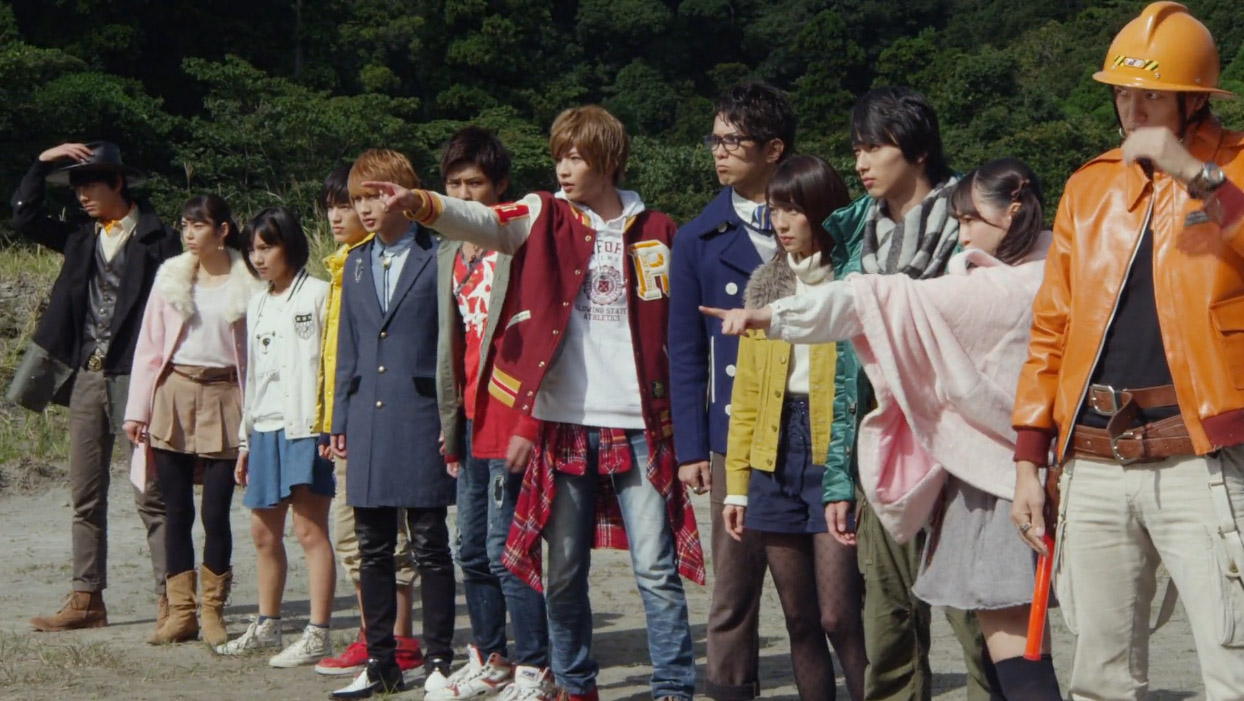 Red and White Sentai: Ninninger vs ToQger - Ninja in Wonderland - Photo ...